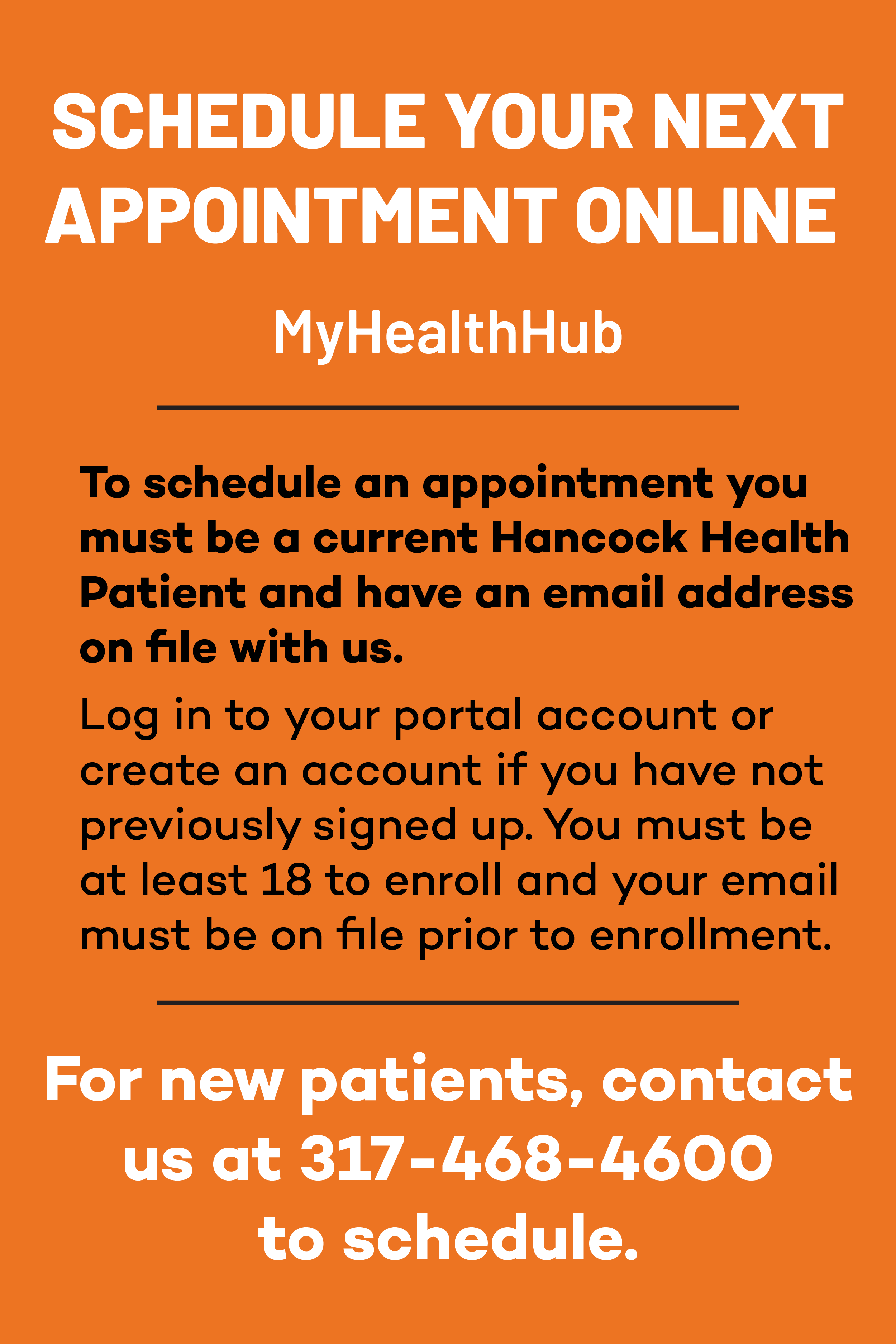 Patient Portal Sign In: Hancock Regional Hospital